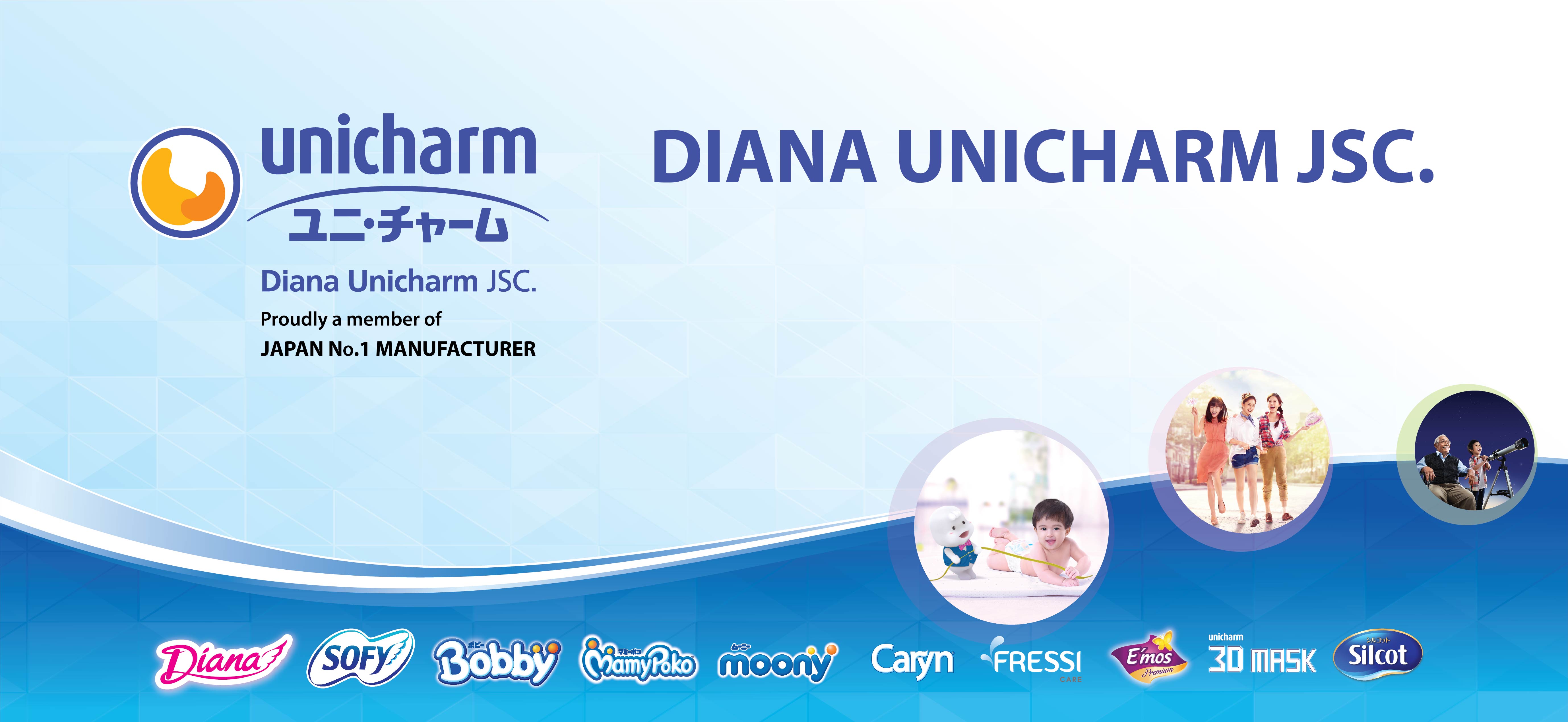 Tìm việc làm, tuyển dụng Công Ty CP Diana Unicharm | CareerLink.vn